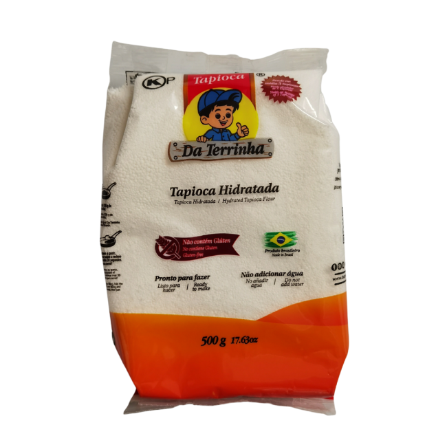 Goma Pronta para Tapioca Da Terrinha 500g